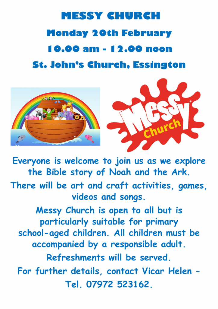Welcome - St John's Church Essington